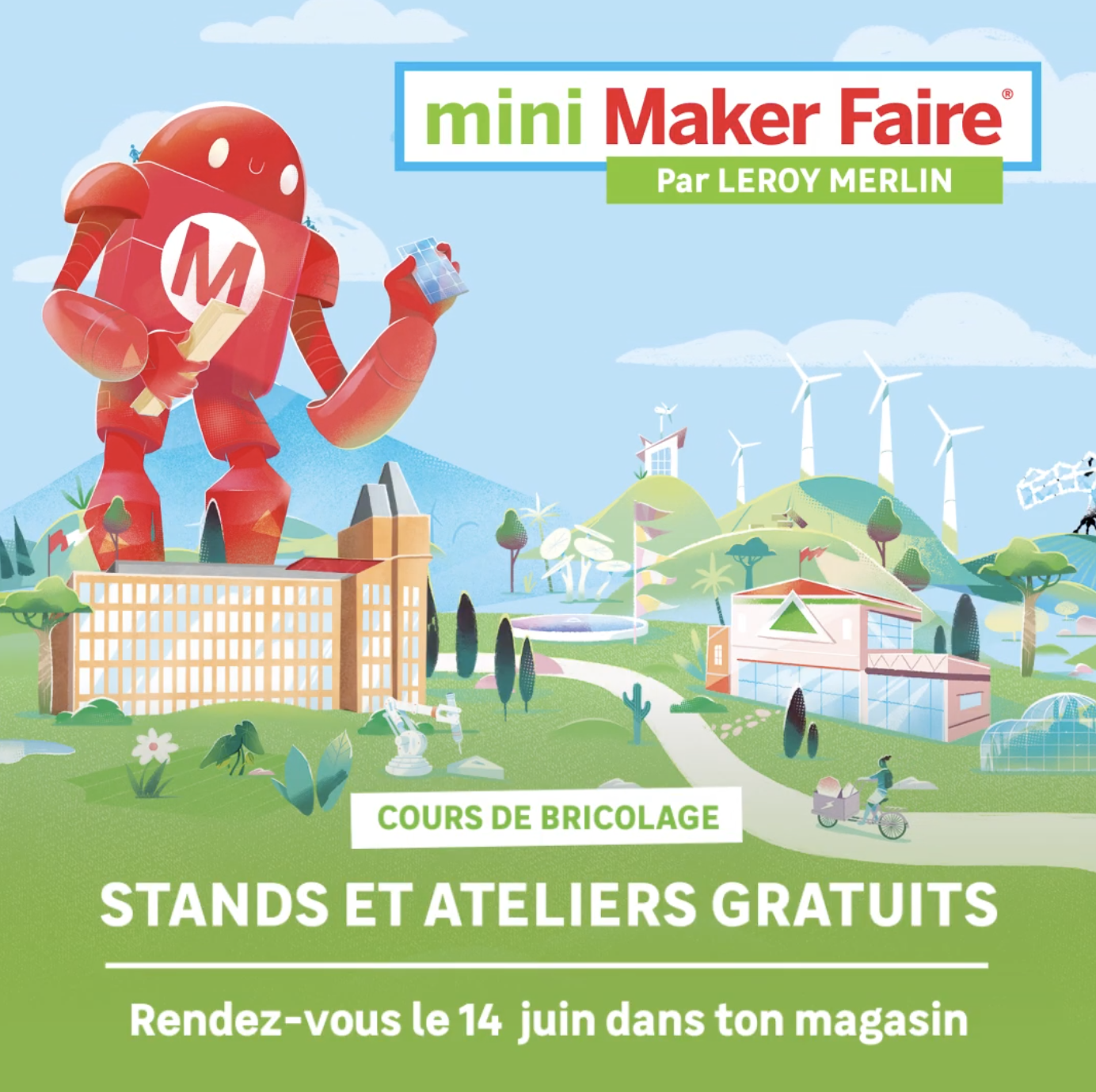 Appel aux makers mini Maker Faire 2025 - Leroy Merlin Reims Cormontreuil - Maker Faire France